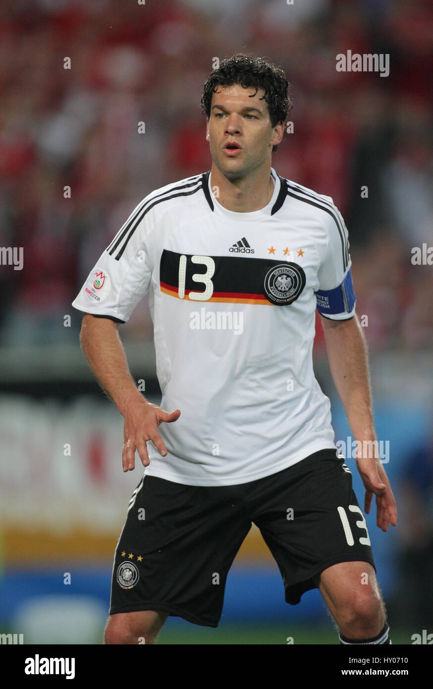 MICHAEL BALLACK GERMANY & CHELSEA FC ERNST-HAPPEL STADIUM VIENNA ...