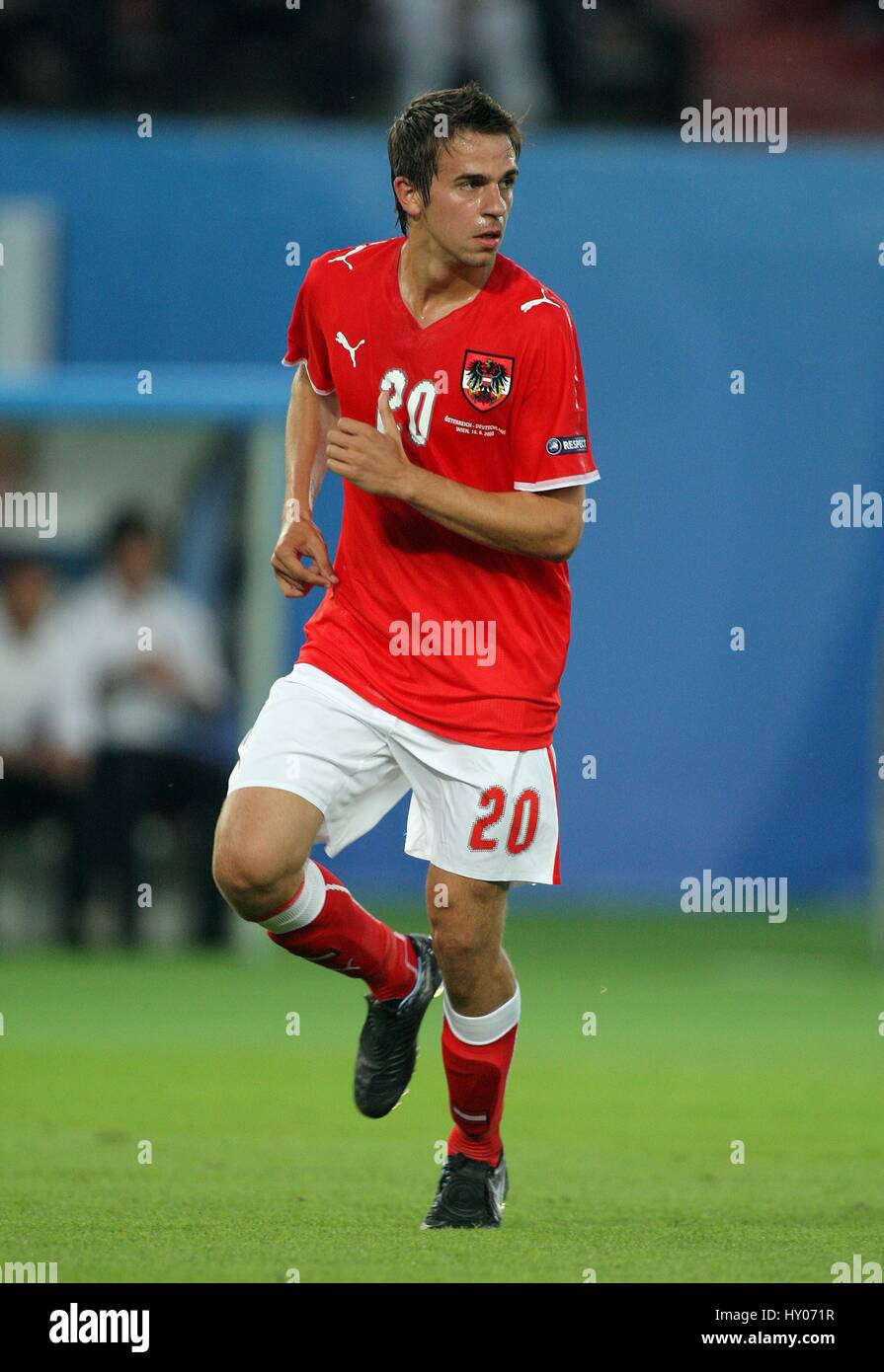 MARTIN HARNIK AUSTRIA & WERDER BREMEN ERNST-HAPPEL STADIUM VIENNA ...