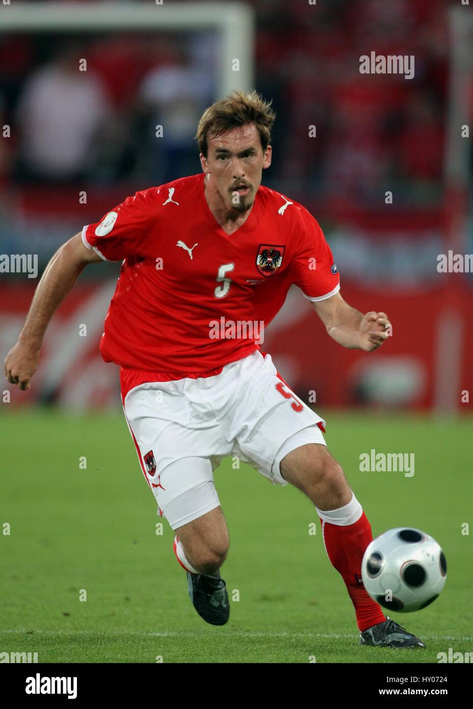 CHRISTIAN FUCHS AUSTRIA & MATTERSBURG ERNST-HAPPEL STADIUM VIENNA ...