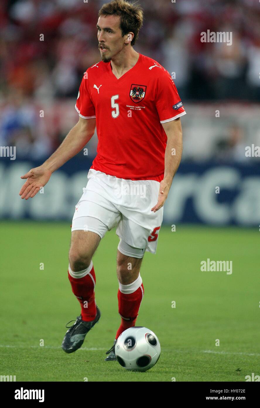 CHRISTIAN FUCHS AUSTRIA & MATTERSBURG ERNST-HAPPEL STADIUM VIENNA ...