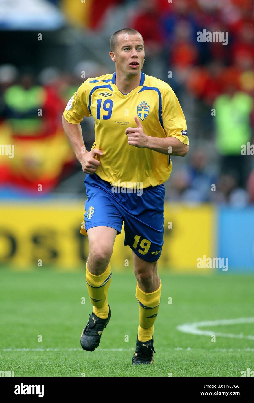 DANIEL ANDERSSON SWEDEN & MALMO TIVOLI NUE INNSBRUCK AUSTRIA 14 June 2008 Stock Photo - Alamy