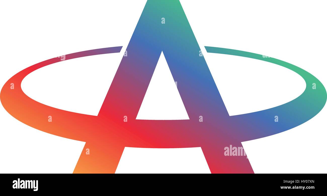 letter A Symbol design illustration, Creative Concept Stock Vector ...