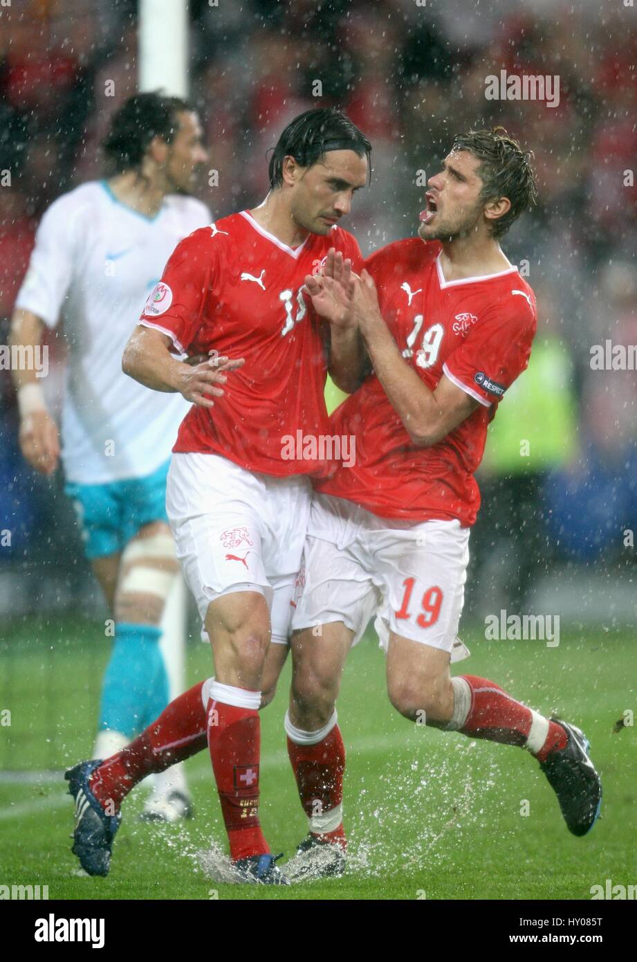 HAKAN YAKIN & AYHAN AKMAN SWITZERLAND V TURKEY ST JAKOB-PARK BASEL ...