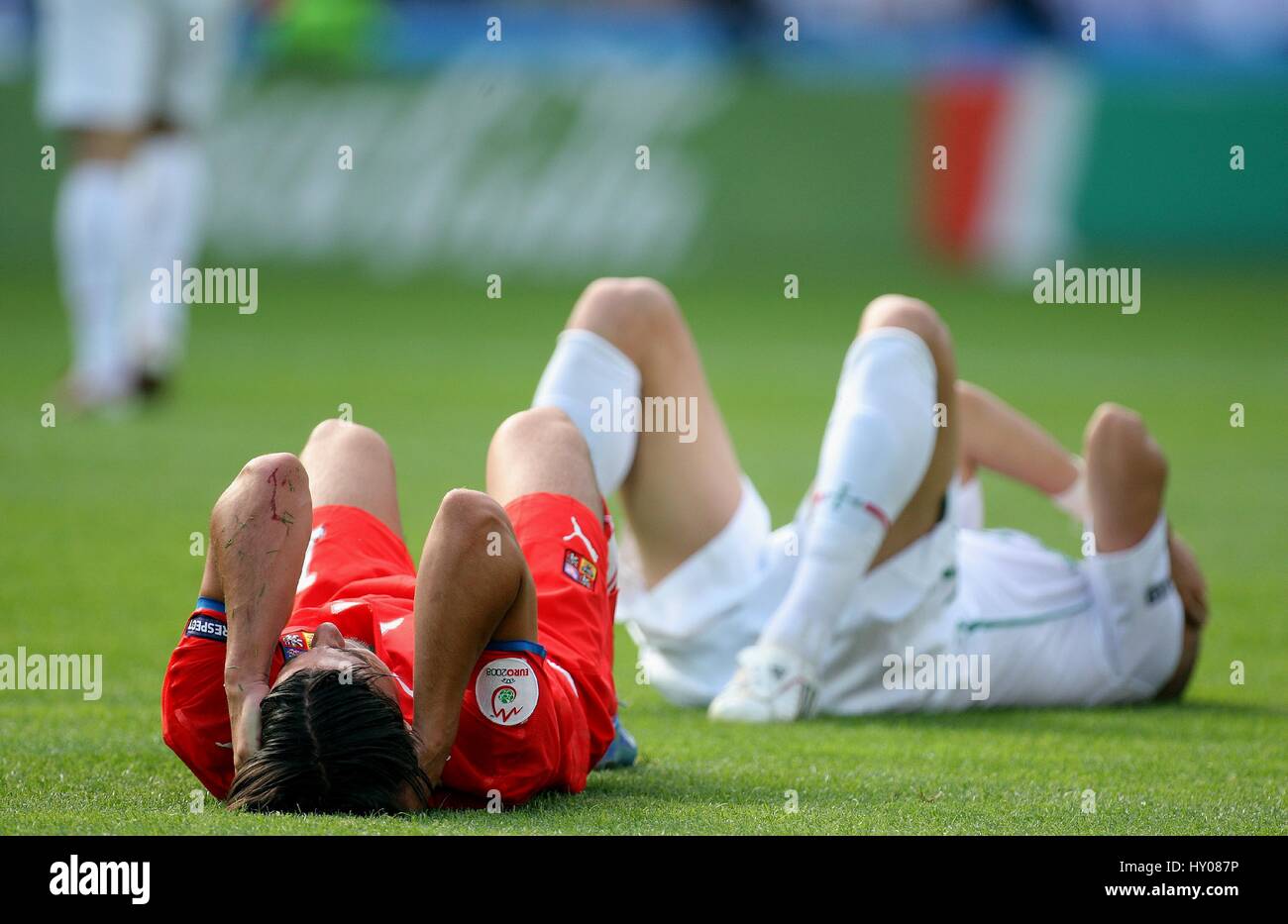 MILAN BAROS CZECH REPUBLIC & PORTSMOUTH FC STADE DE GENEVE GENEVE ...