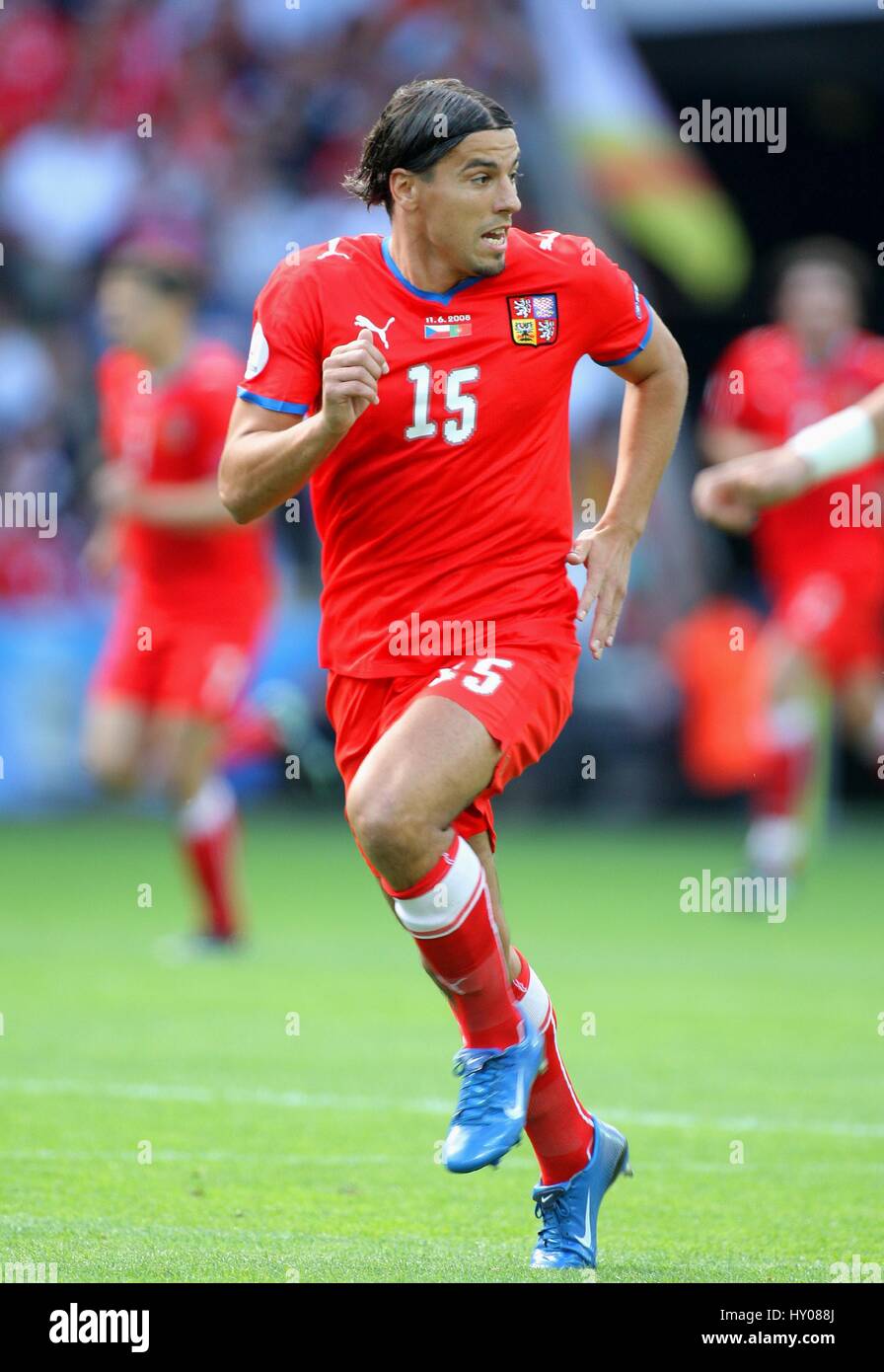 MILAN BAROS CZECH REPUBLIC & PORTSMOUTH FC STADE DE GENEVE GENEVE ...