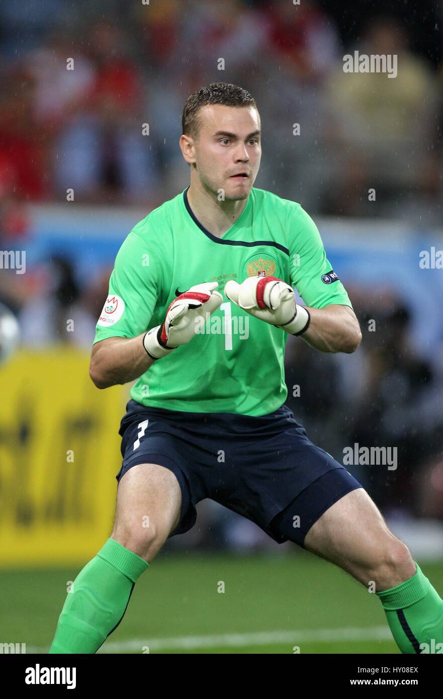 IGOR AKINFEEV RUSSIA & CSKA MOSCOW TIVOLI NUE INNSBRUCK AUSTRIA 10 June ...