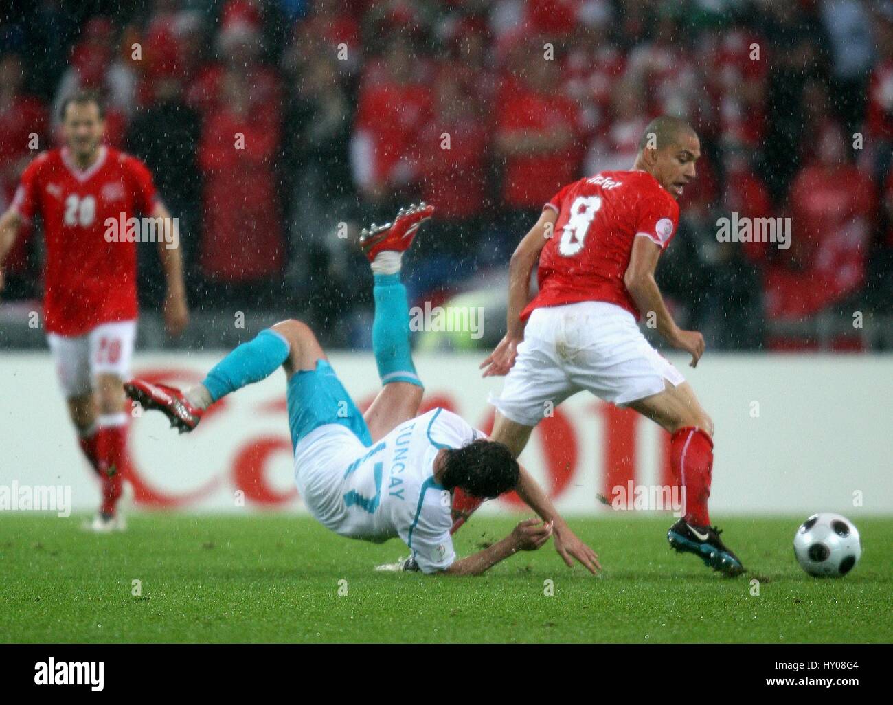 TUNCAY SANLI & GOKHAN INLER SWITZERLAND V TURKEY ST JAKOB-PARK BASEL ...