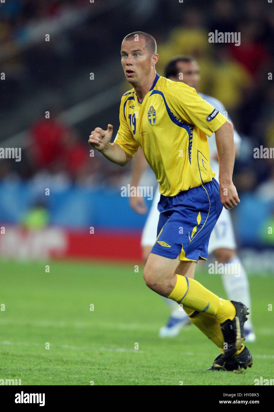 DANIEL ANDERSSON SWEDEN & MALMO EM STADION SALZBURG AUSTRIA 10 June ...
