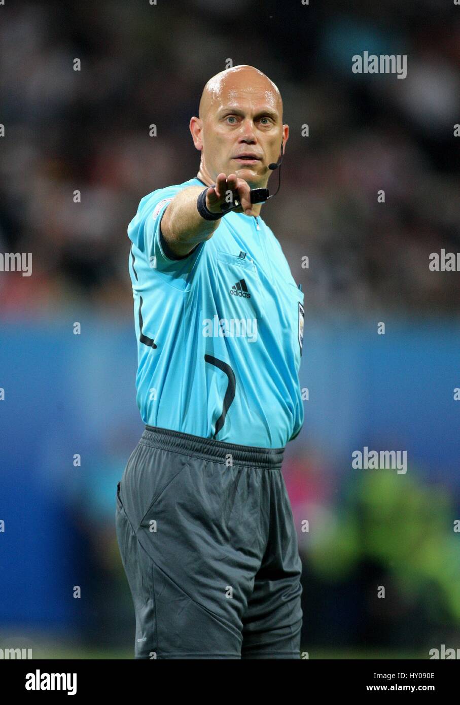 TOM HENNING REFEREE WORTHERSEE STADIUM KLAGENFURT AUSTRIA 08 June 2008 ...