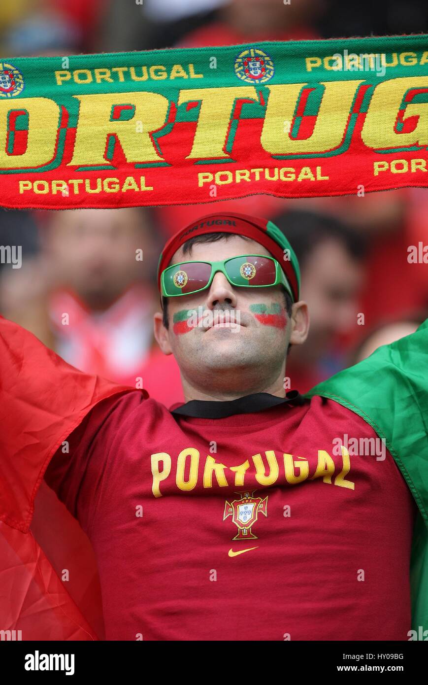 PORTUGAL FAN PORTUGAL V TURKEY EURO 2008 STADE DE GENEVE GENEVE ...