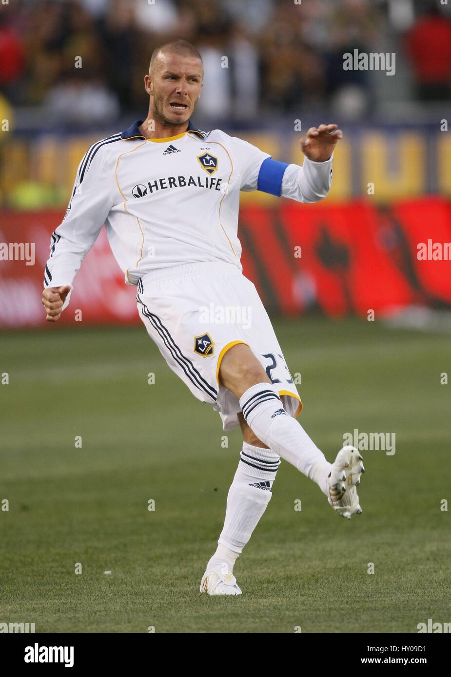 DAVID BECKHAM LOS ANGELES GALAXY HOME DEPOT CENTRE CARSON LOS ANGELES ...