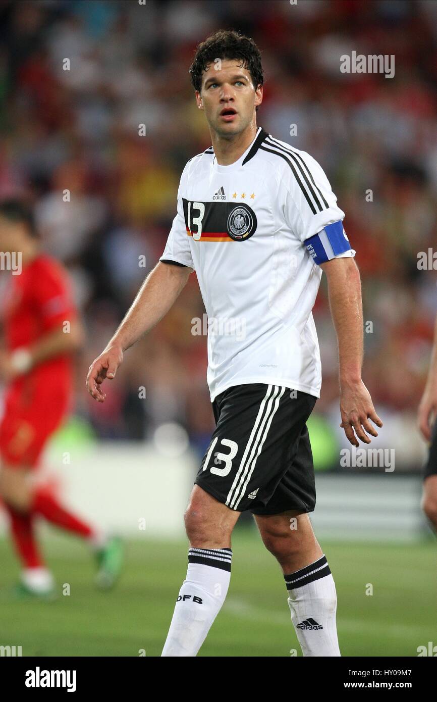MICHAEL BALLACK GERMANY & CHELSEA FC ST JAKOB-PARK BASEL SWITZERLAND 19 ...
