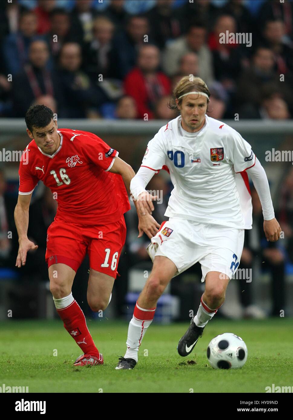 T BARNETTA & JAROSLAV PLASIL SWITZERLAND & BAYER LEVERKUSEN ST JAKOB ...