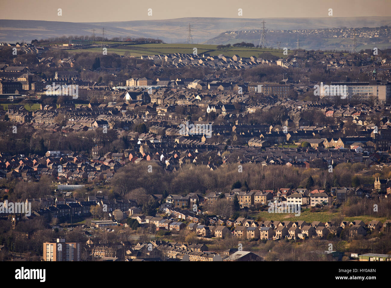 Huddersfield hill house hi-res stock photography and images - Alamy