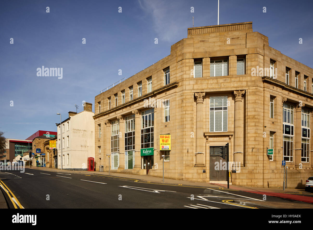 Permanent Building, Regent Street, Barnsley town centre, South ...