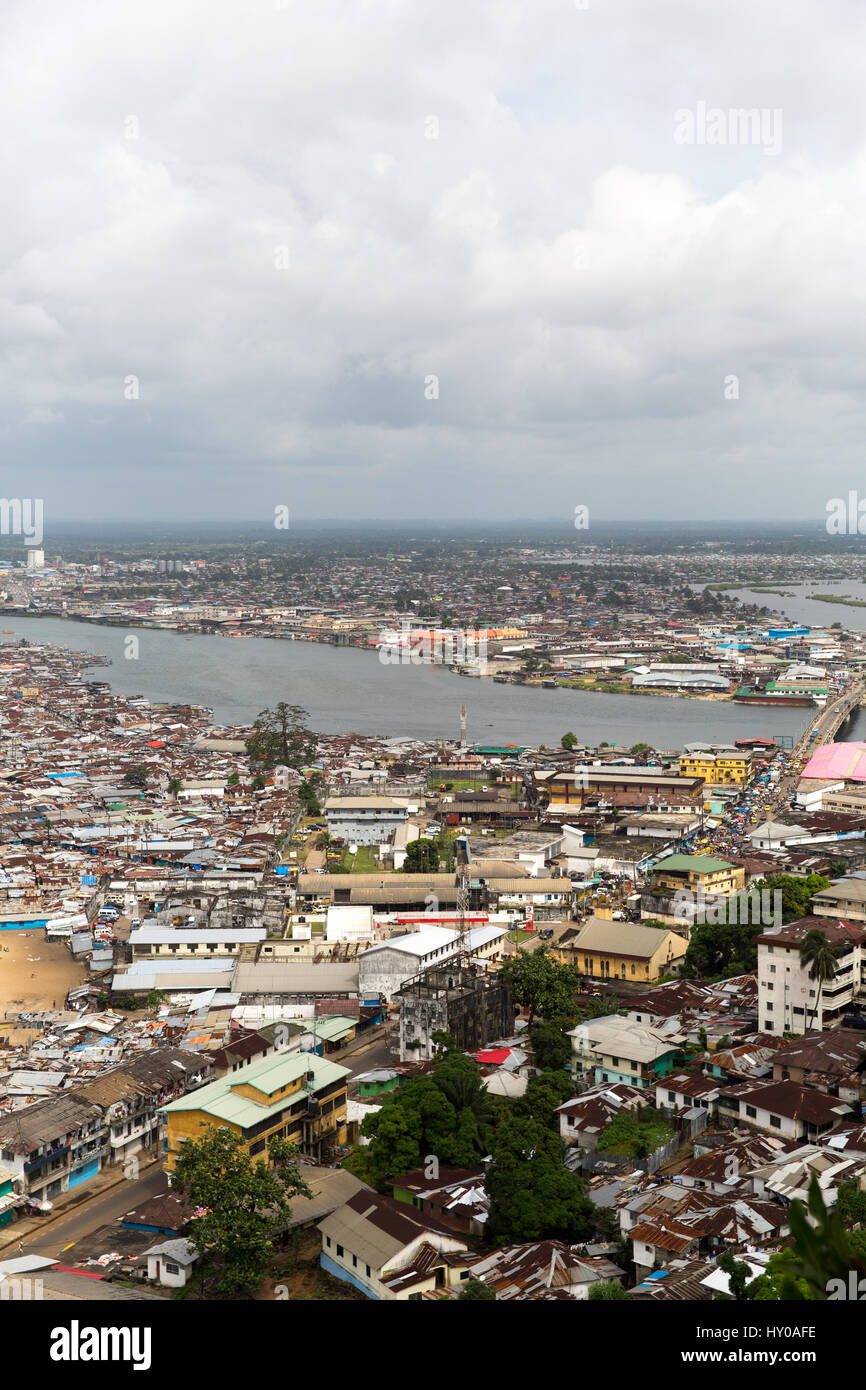 Liberia monrovia city view hi-res stock photography and images - Alamy