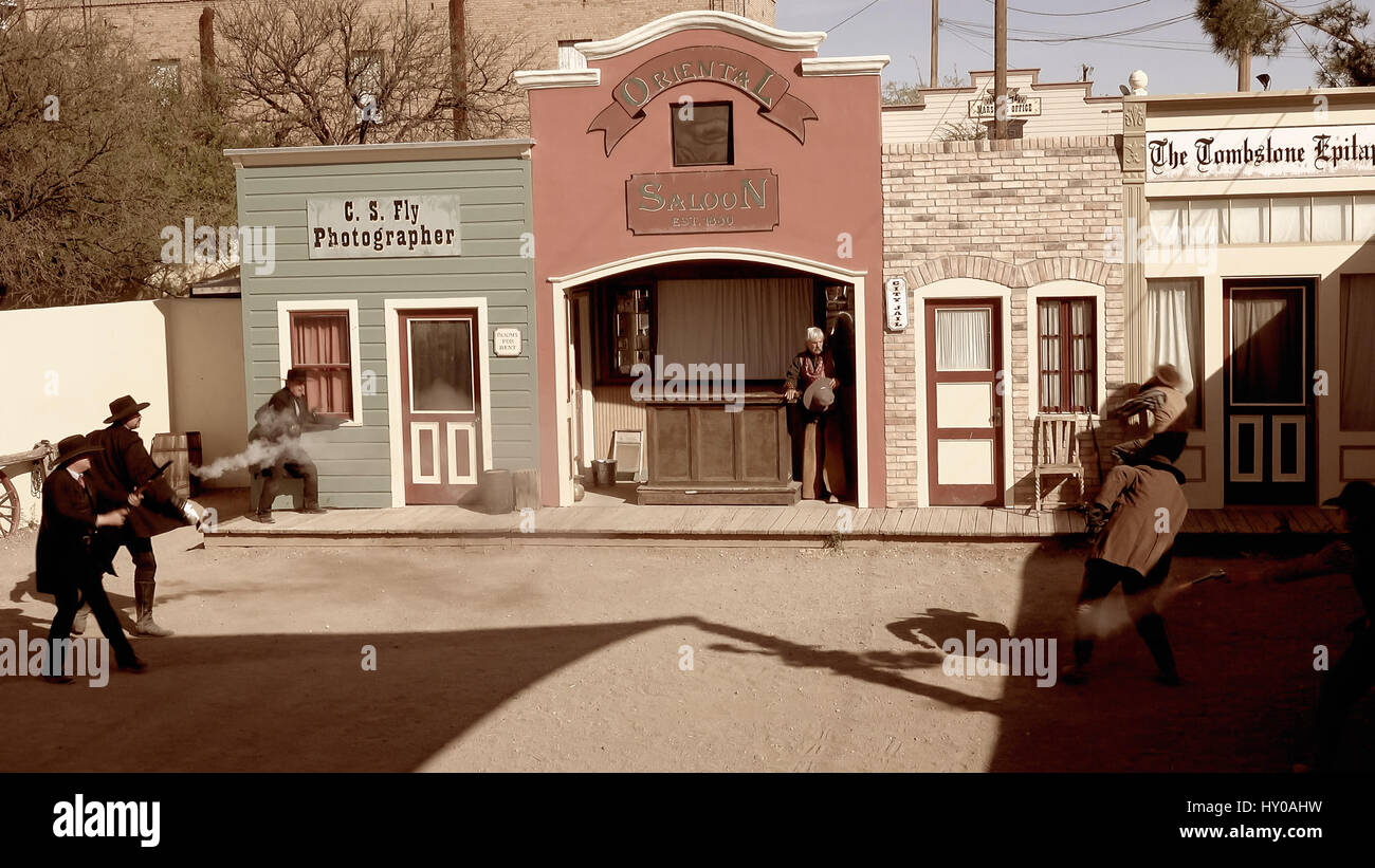 Ok corral gunfight High Resolution Stock Photography and Images - Alamy