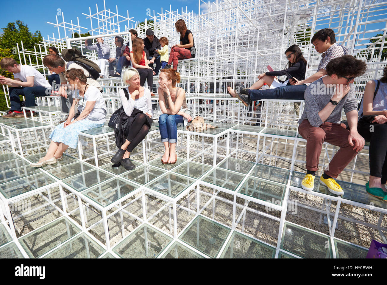 The 2013 Serpentine Gallery Pavilion in Hyde Park, designed by ...