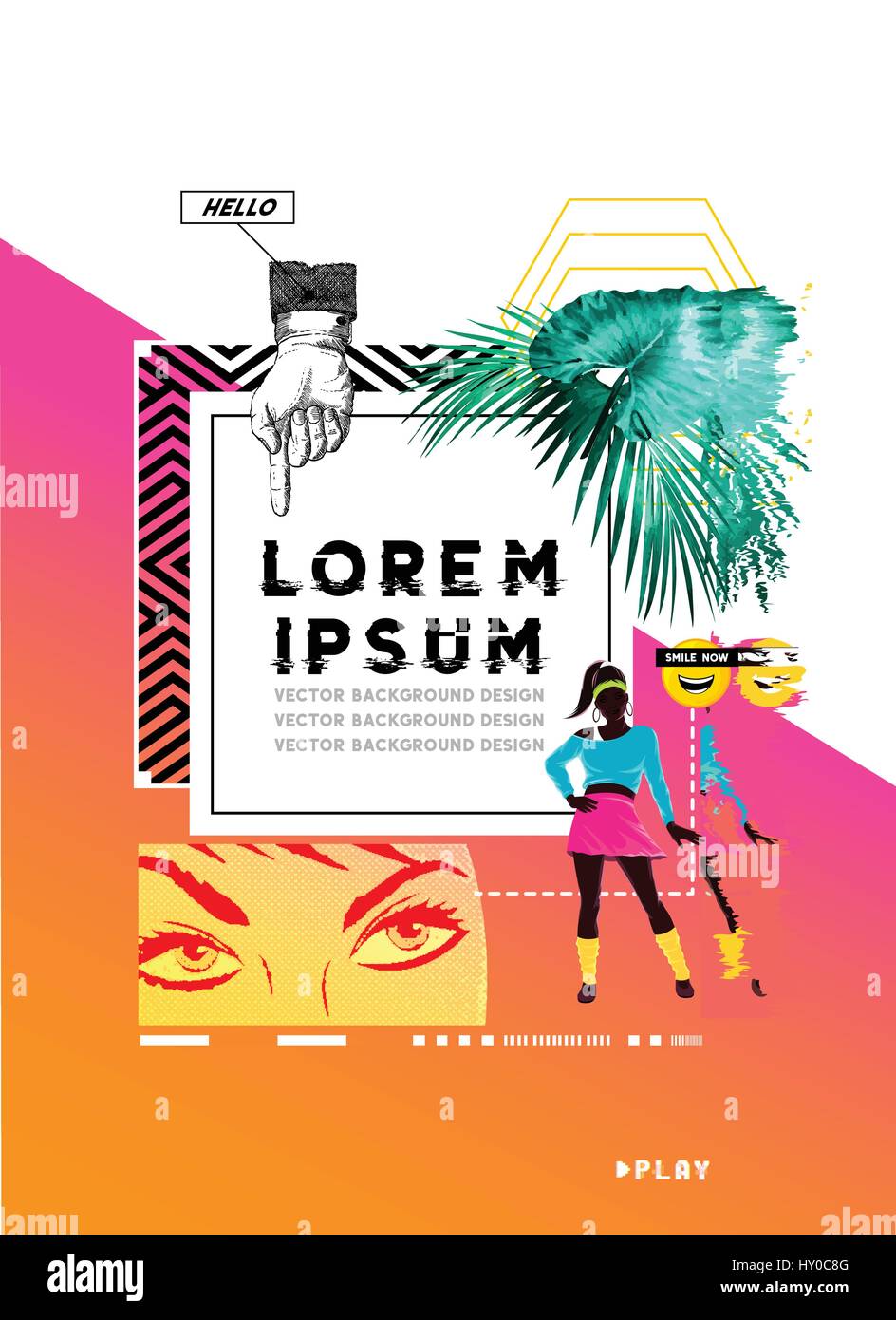 Retro wave hi-res stock photography and images - Alamy