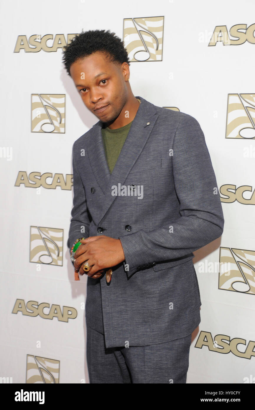 Bryan James Sledge aka BJ the Chicago Kid attends the ASCAP Rhythm and ...