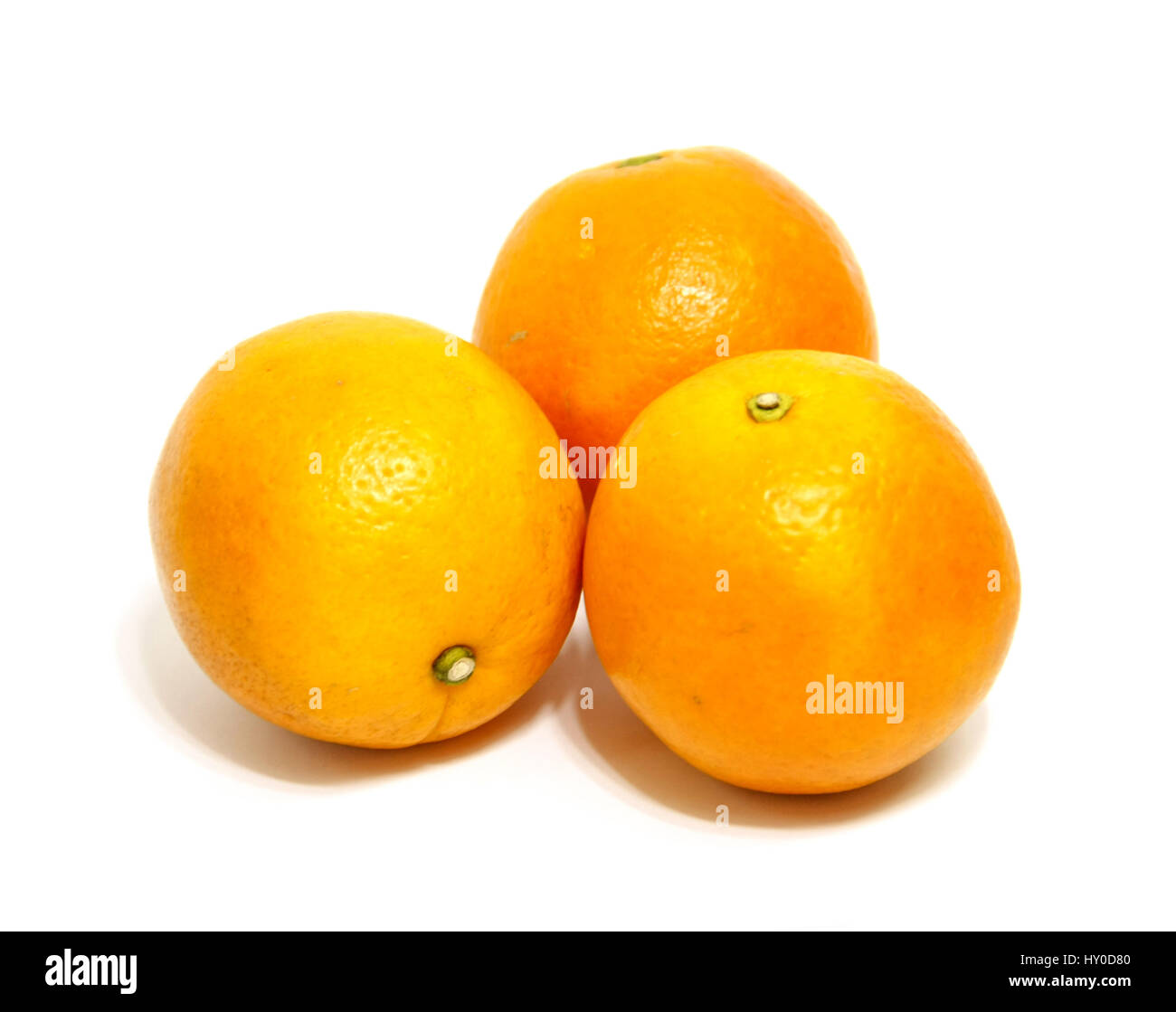 beautiful oranges was yummy on white background Stock Photo - Alamy