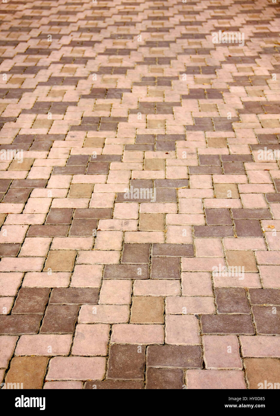 beautiful pathway and street block with brown and gray color Stock ...
