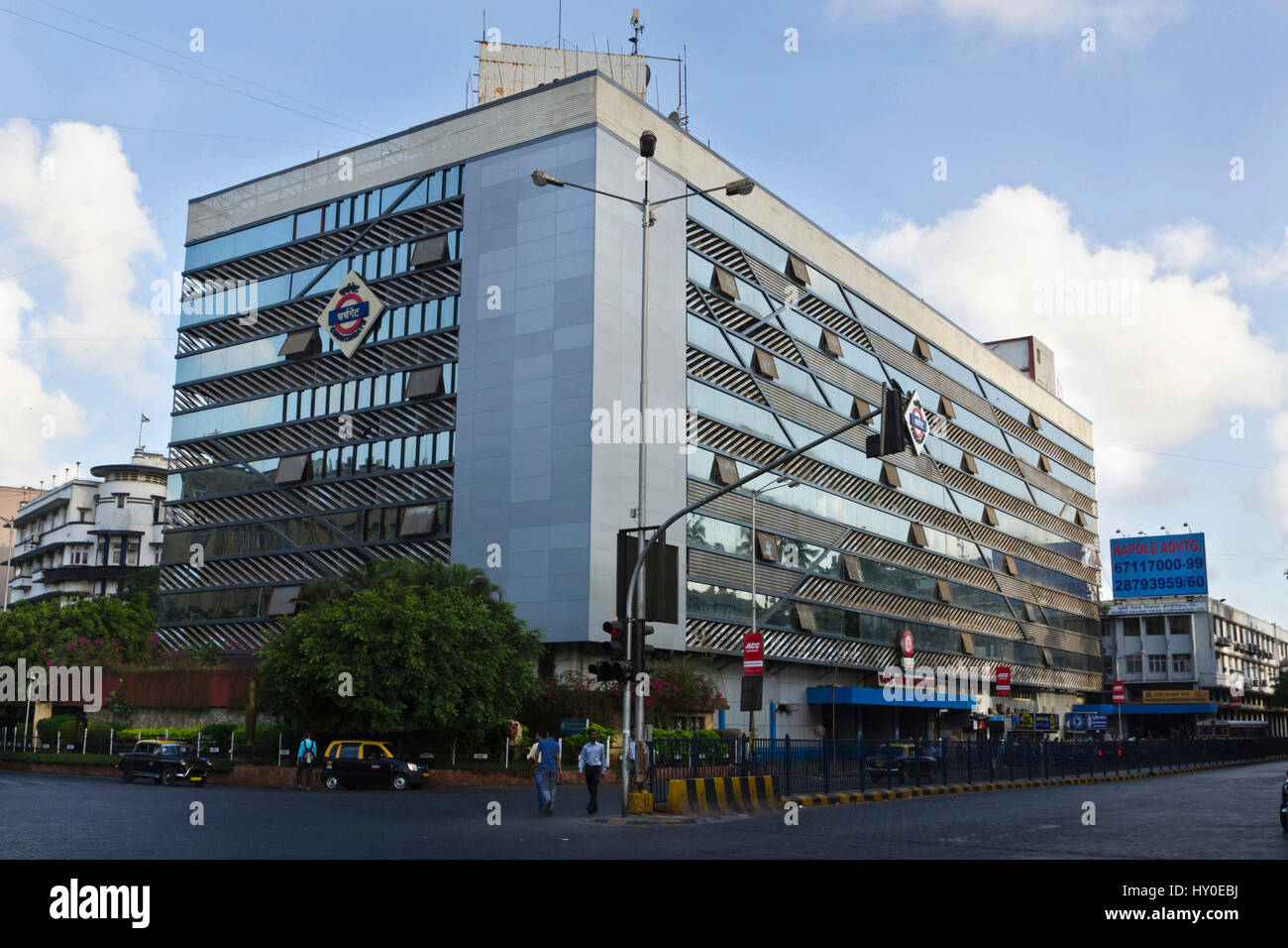 Churchgate railway station, mumbai, maharashtra, india, asia Stock ...