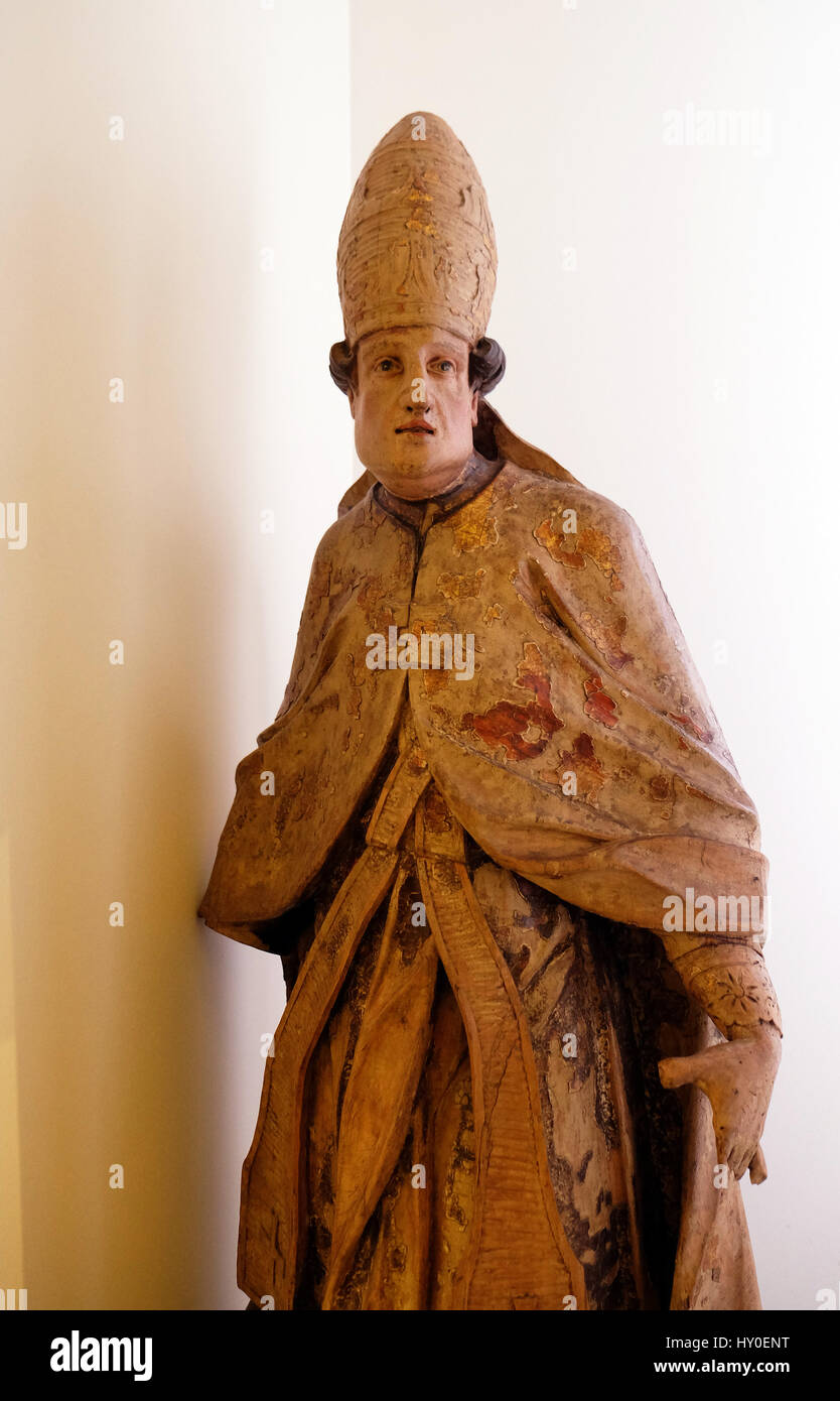 Holy Pope, second half of the 17th century, exhibited in the Museum of ...