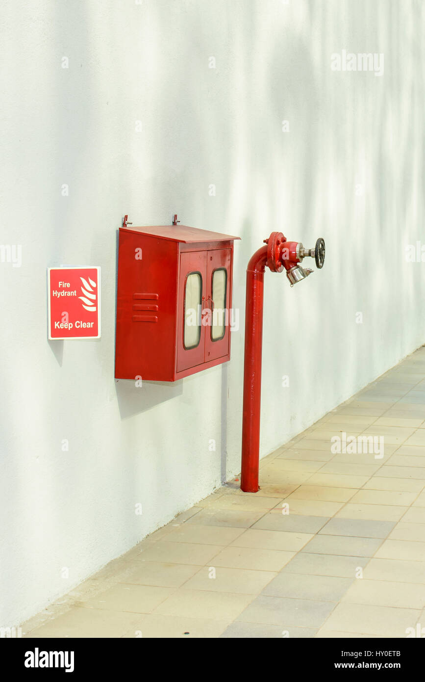 Fire hydrant, india, asia Stock Photo - Alamy