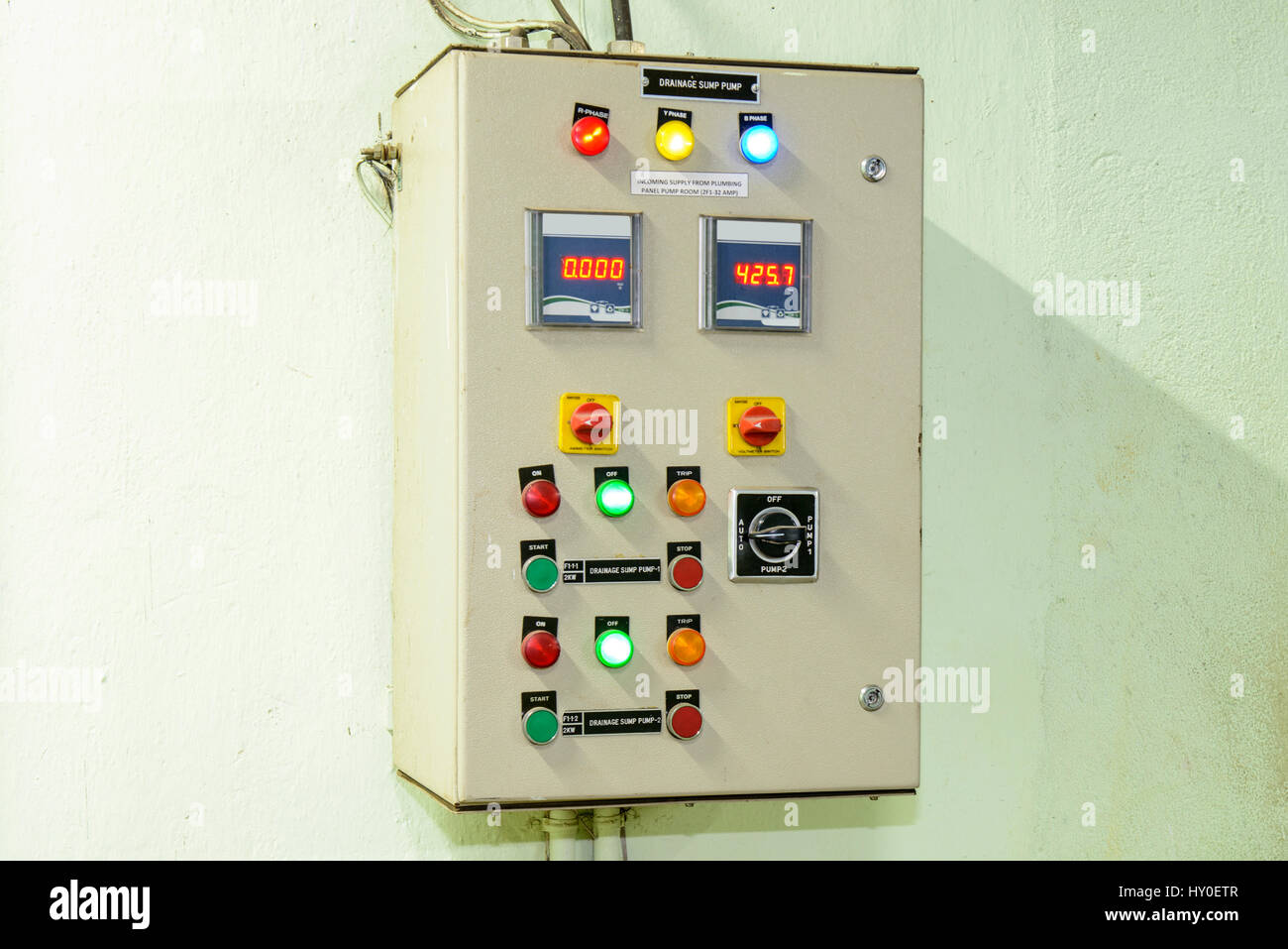 Sump pump controller hi-res stock photography and images - Alamy