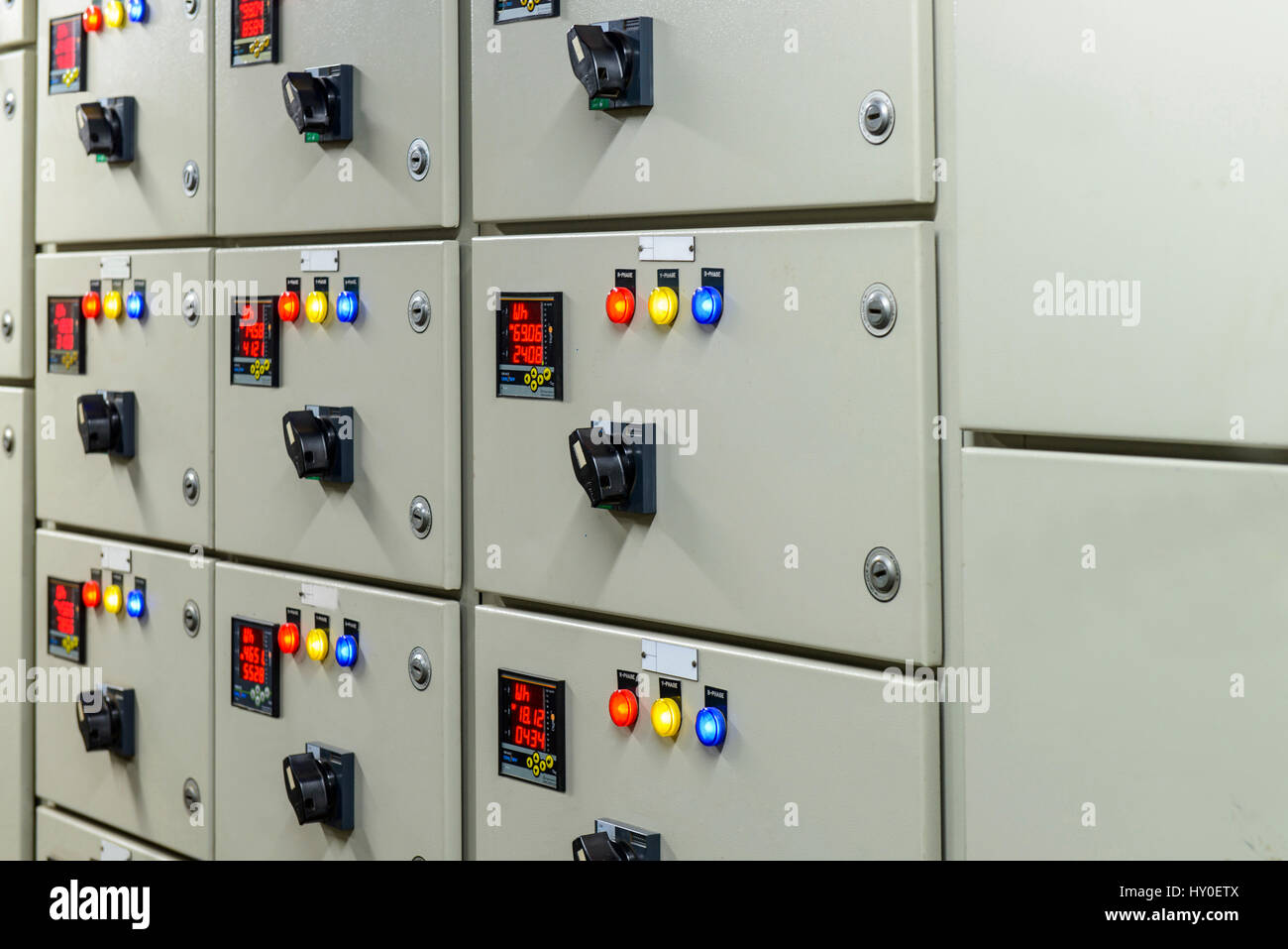 Control panel of sprinkler, india, asia Stock Photo - Alamy