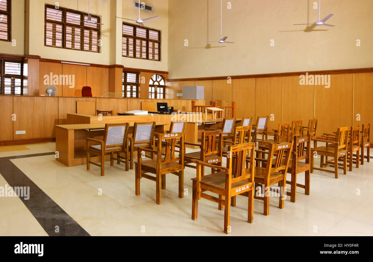 Empty Court Room High Resolution Stock Photography and Images - Alamy