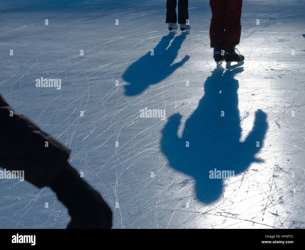 Glide ice rink hi-res stock photography and images - Alamy