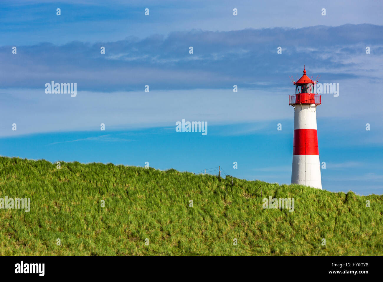 Lighthouse Lister Ellenbogen Sylt, Germany Stock Photo - Alamy