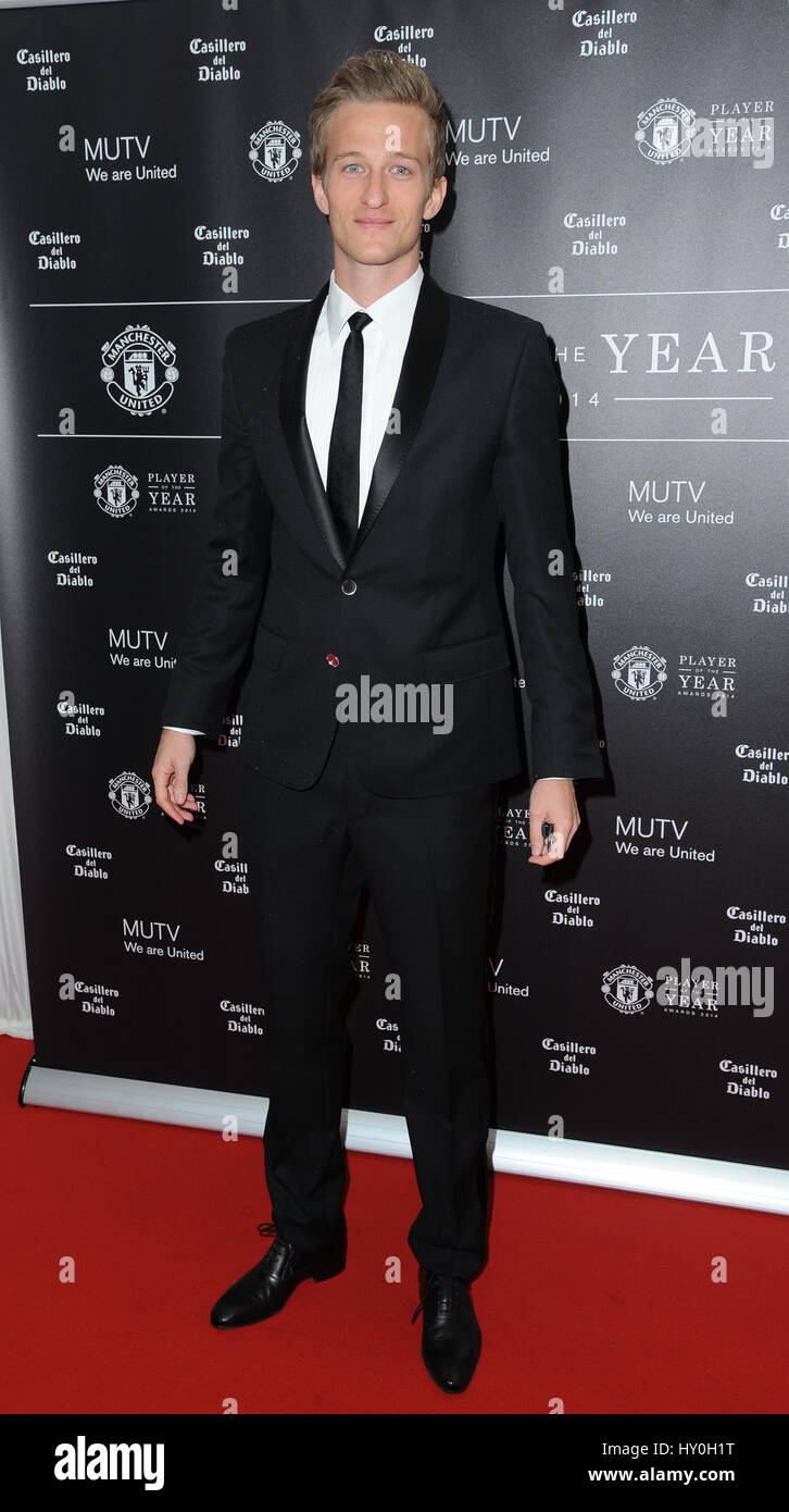 Anders Lindegaard arrives at Manchester United Old Trafford, for ...