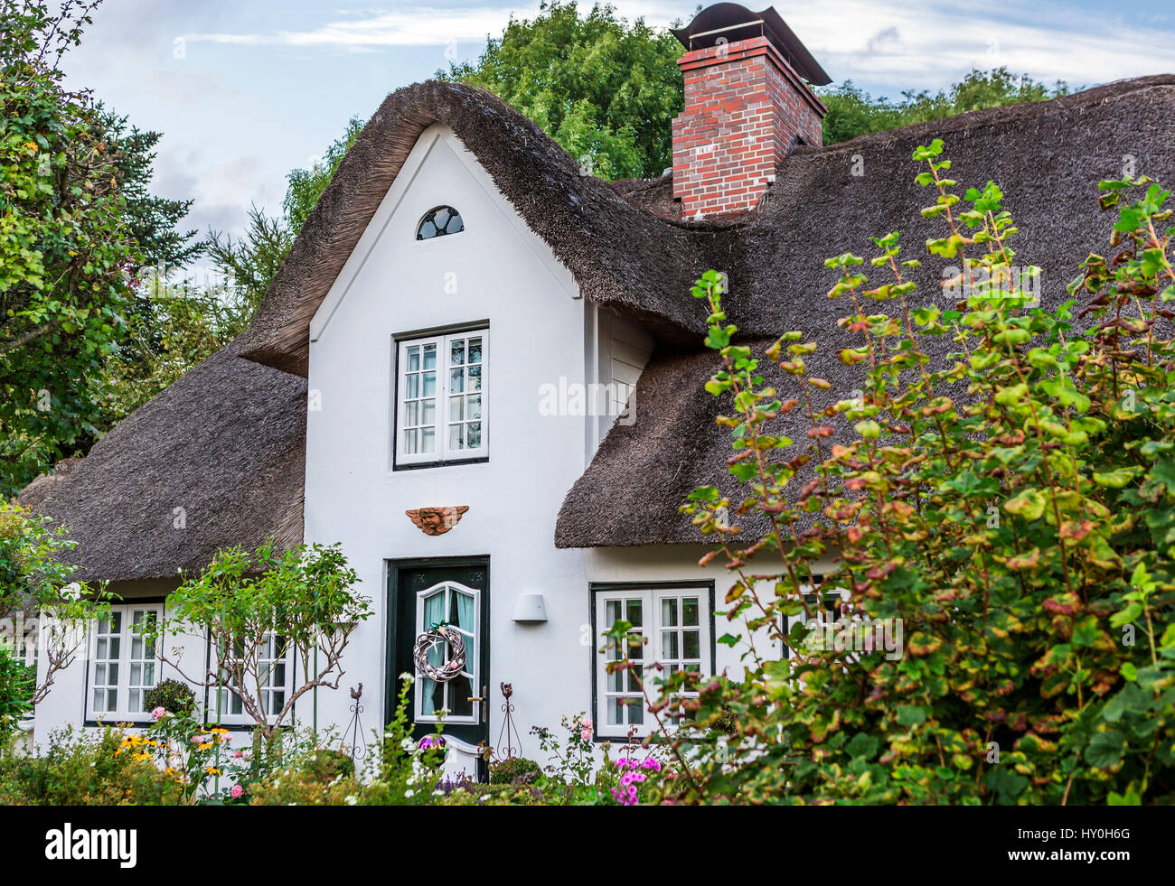 frisian house, Keitum, Sylt, Germany Stock Photo - Alamy