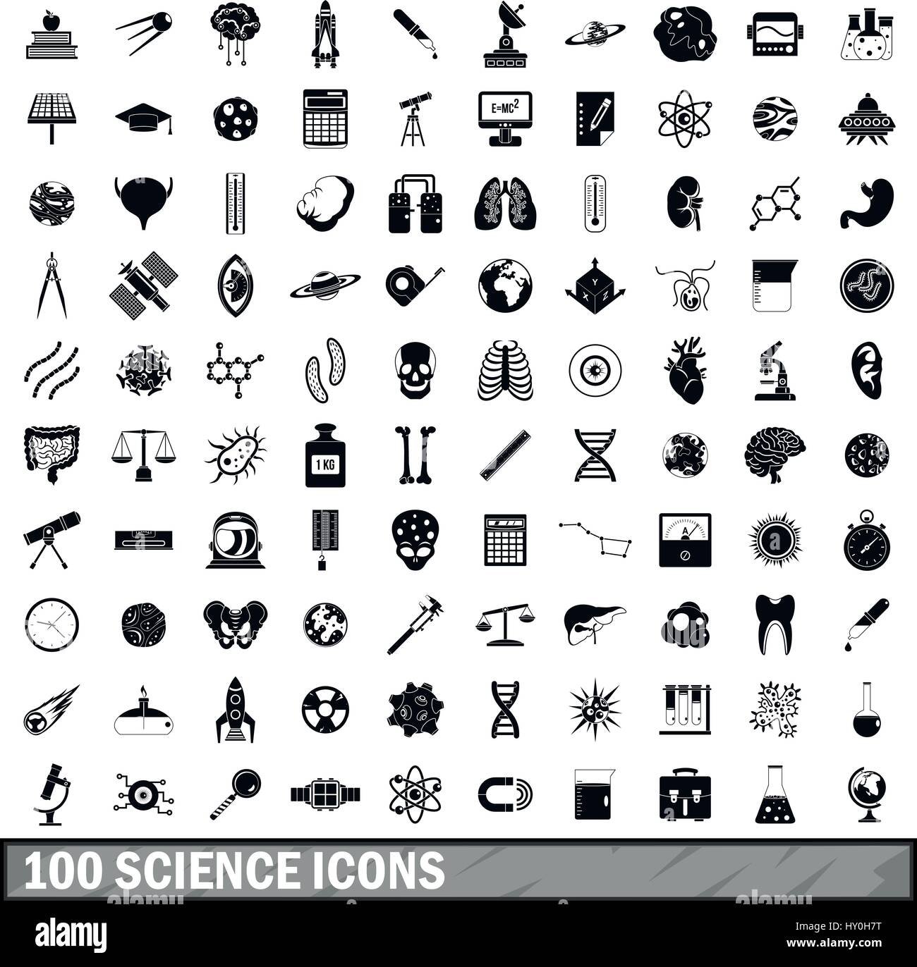 Simple physics experiments Stock Vector Images - Alamy