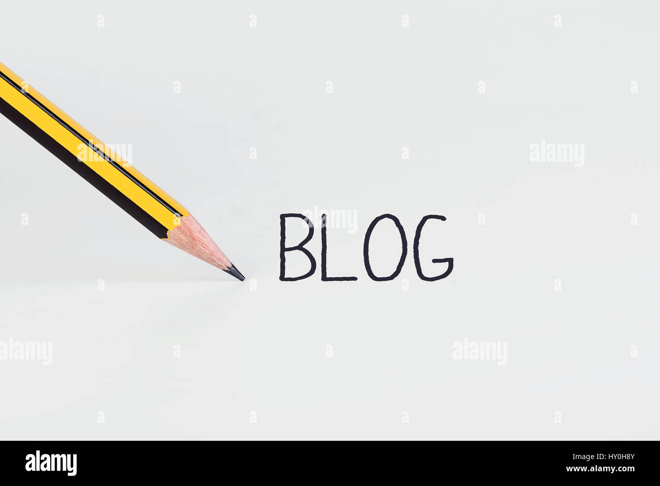 Blog logo hi-res stock photography and images - Alamy