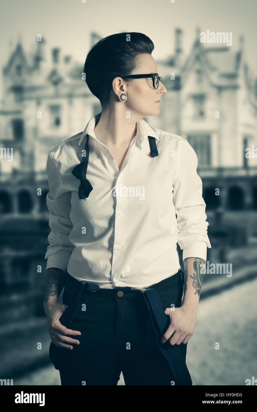Androgynous male hi-res stock photography and images - Alamy