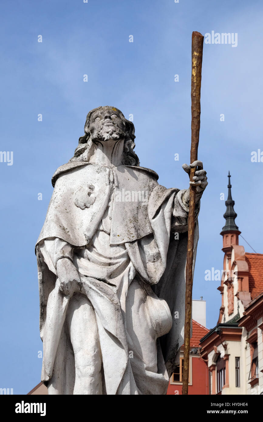 Saint roch statue hi-res stock photography and images - Alamy