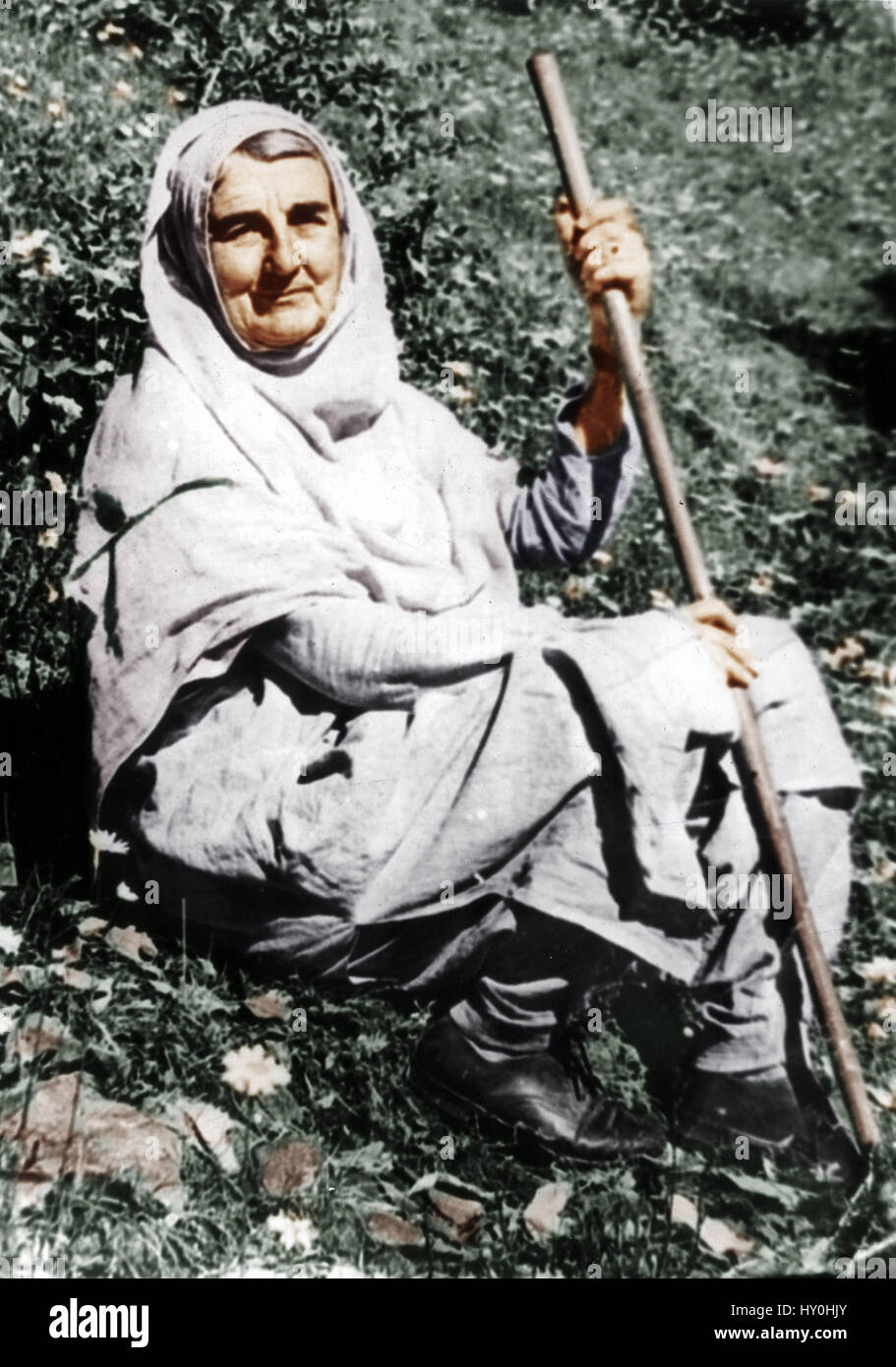 Indian freedom fighters, Madeleine Slade, or Mirabehn or Meera Behn ...