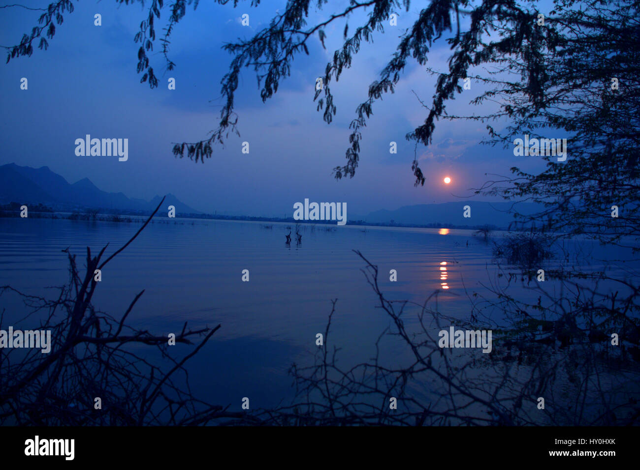 Anasagar lake, ajmer, rajasthan, india, asia Stock Photo - Alamy