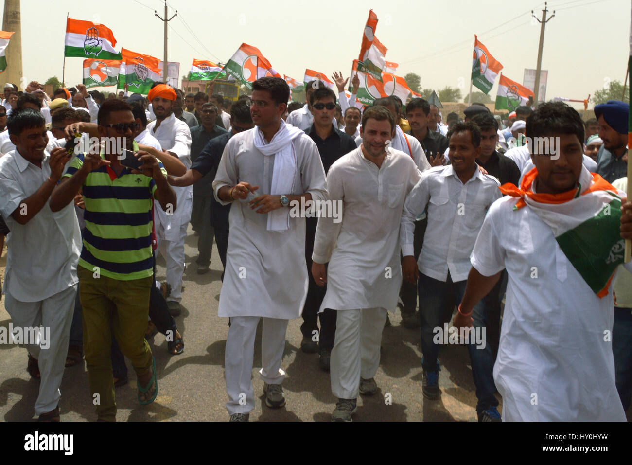 Indian national congress flag hi-res stock photography and images - Alamy