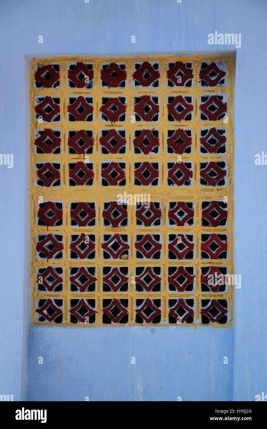 Window house, jodhpur, rajasthan, india, asia Stock Photo - Alamy