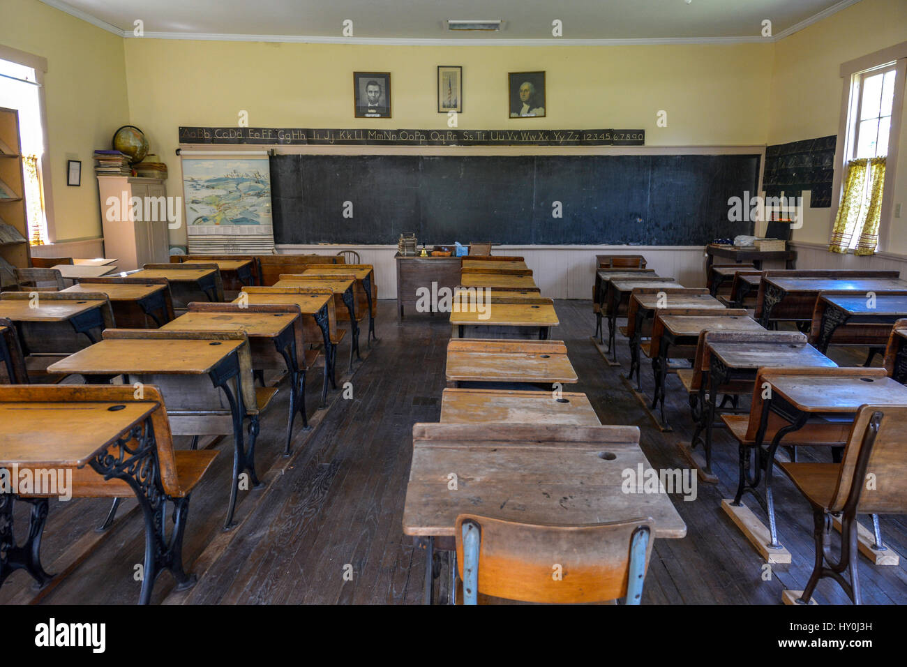 One room school house hi-res stock photography and images - Alamy