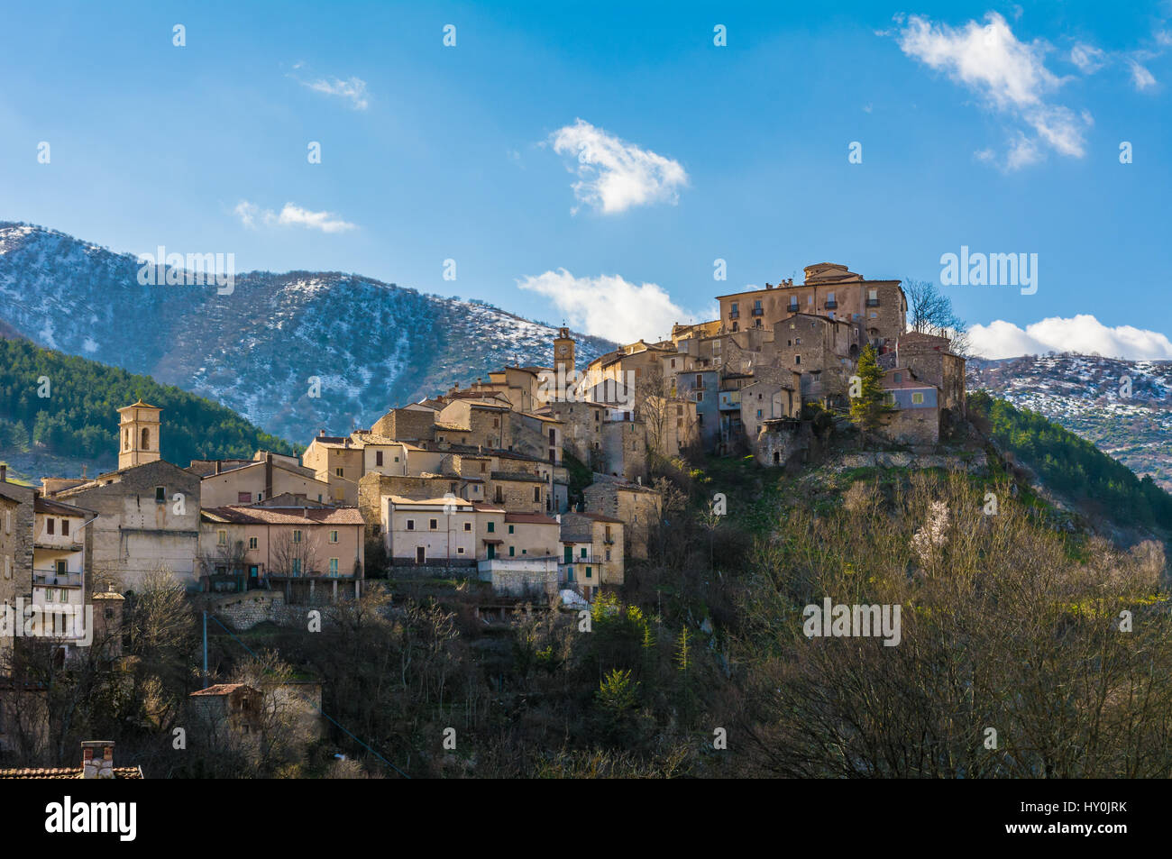 Villalago (Abruzzo, Italy) - A charming little medieval village in the ...