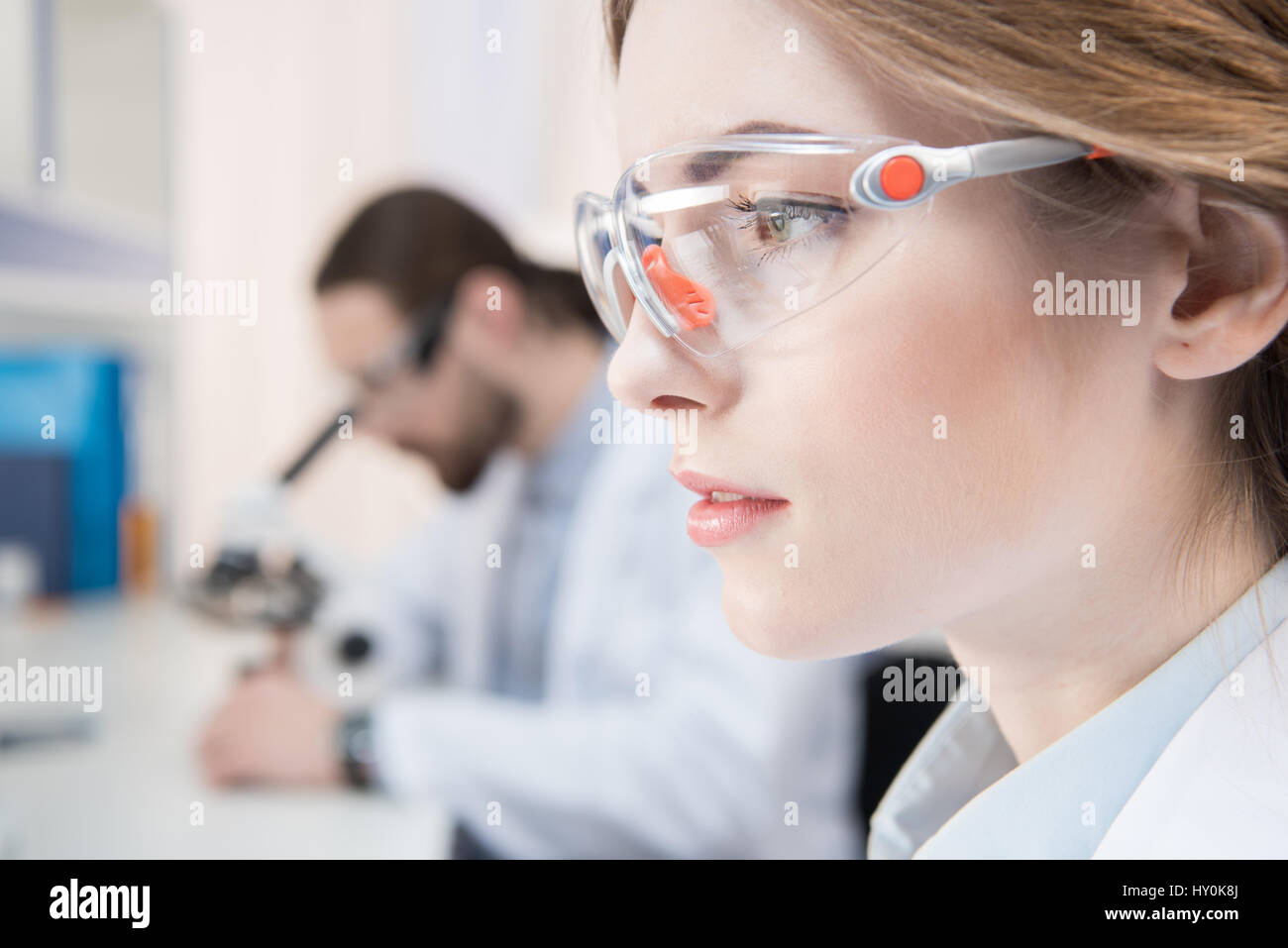 Side view studies hi-res stock photography and images - Alamy