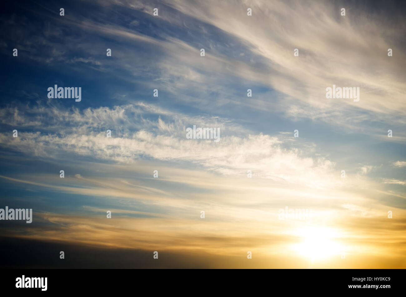 Sky background on sunrise. Nature composition Stock Photo - Alamy