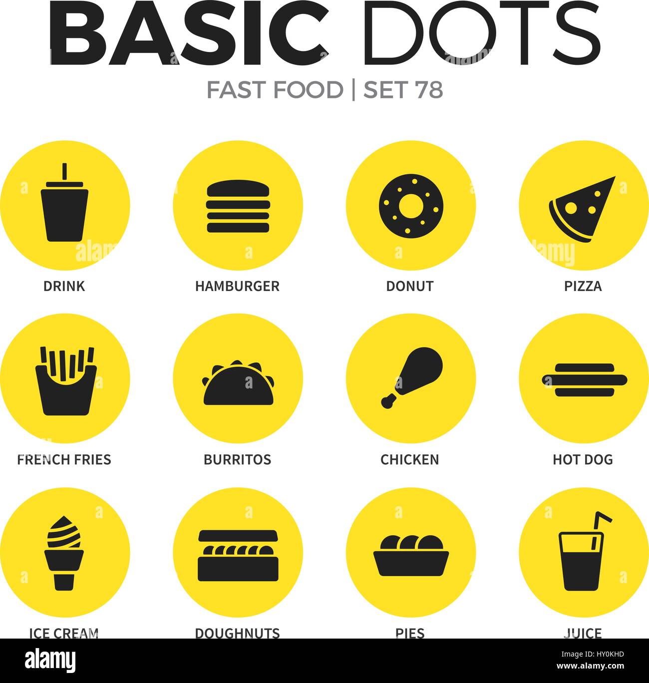 Hot french sandwich breakfast Stock Vector Images - Alamy