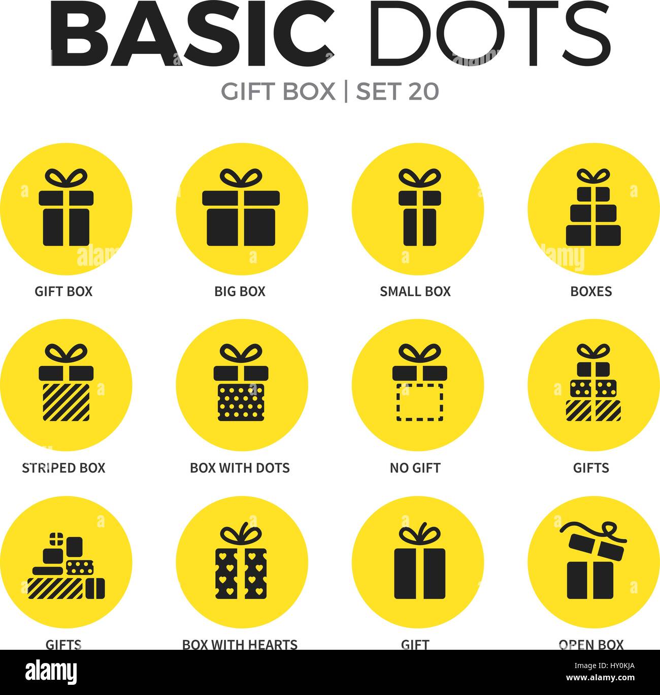 Present giftbox isolated Stock Vector Images - Alamy